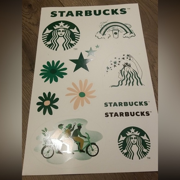 Starbucks | Office | Starbucks Stickers Brand New Collectible | Poshmark